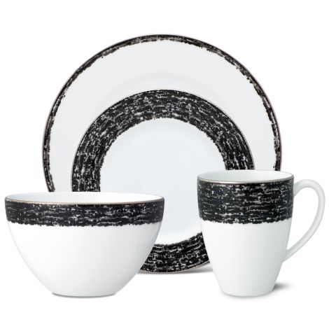 Noritake Black Rill Dinnerware Set – The Cuisinet