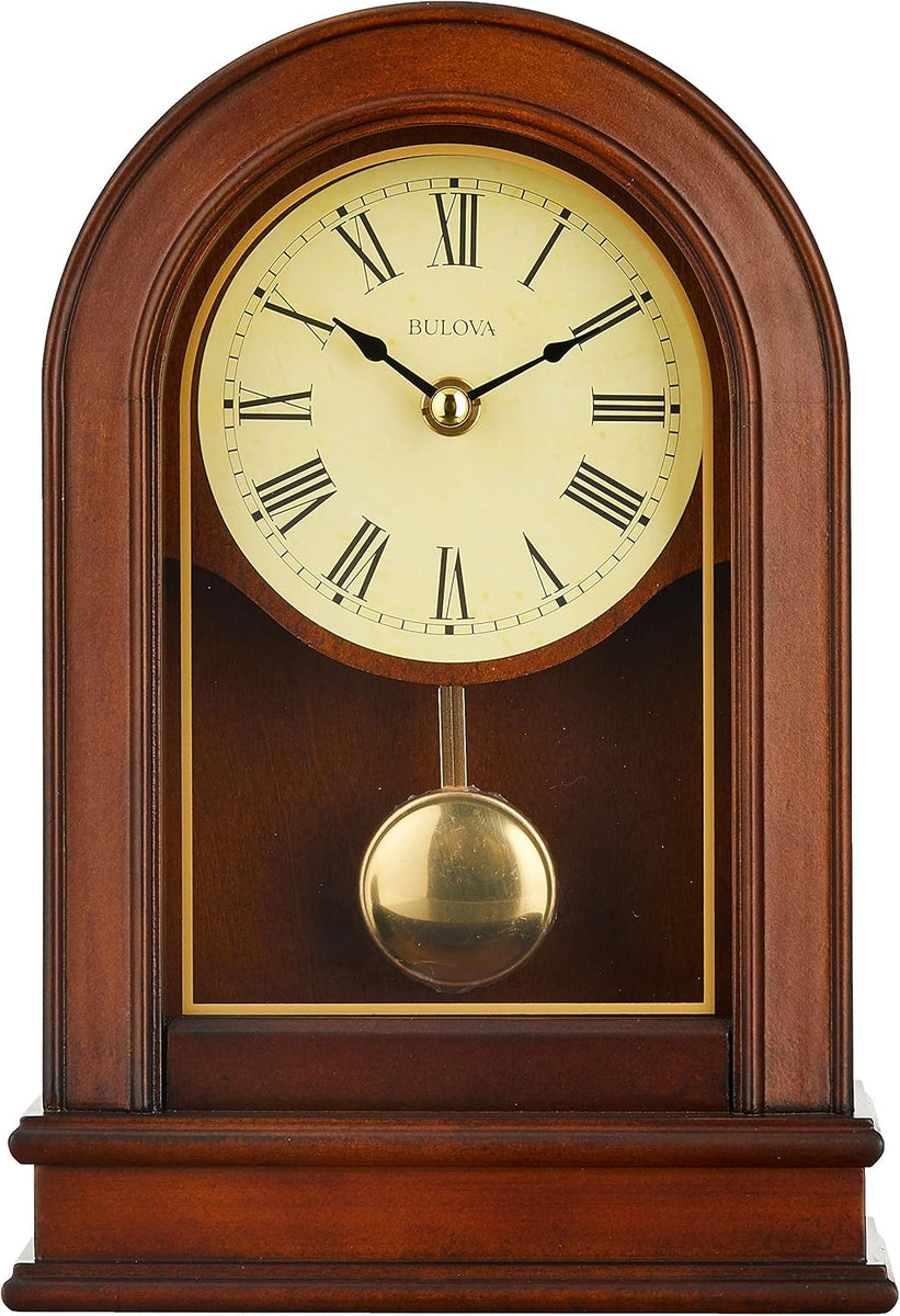 Bulova Brown Hardwick Clock 1pc – The Cuisinet