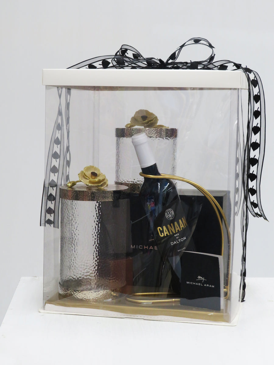 Gift Setup Michael Aram 2 Canisters With Wine – The Cuisinet