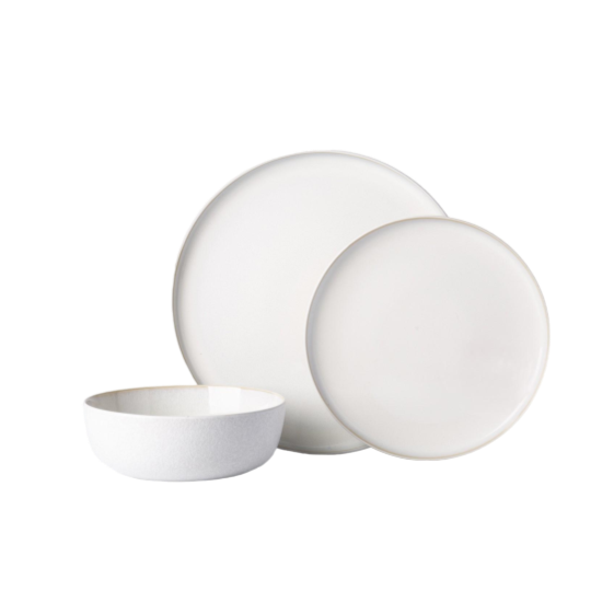 ICM White Quartz Pure Dinnerware Set 12pc – The Cuisinet