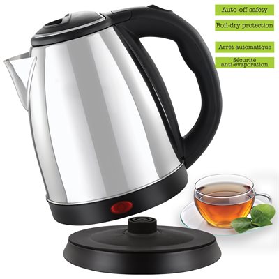Hauz Stainless Steel Jug Kettle 1.8L 1pc – The Cuisinet